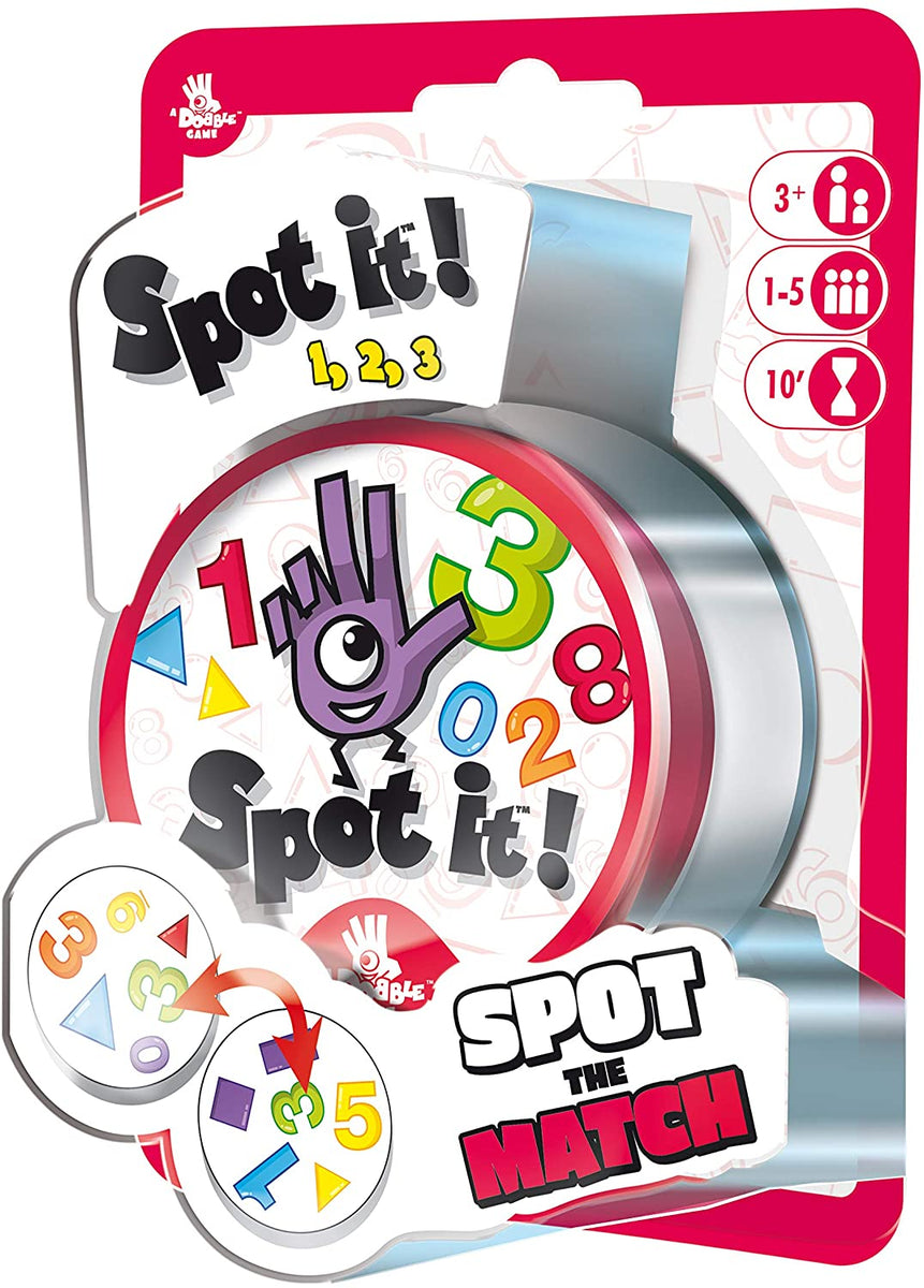 Spot It Numbers 1,2,3 – Toronto Darts & Games