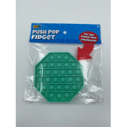 Teal Octagon Push Pop Fidget – Toronto Darts & Games