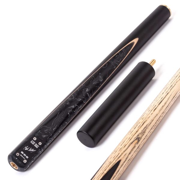 BCE Mark Selby Black Series GMP-1 3/4 Cut Carbon Black Snooker Cue ...
