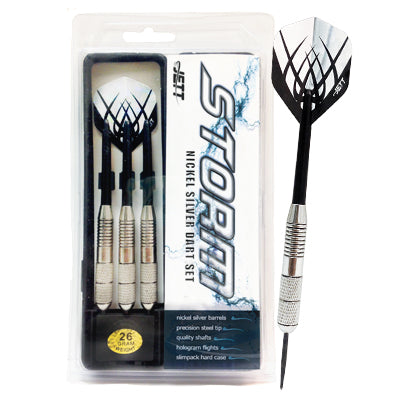 Jett Storm Nickel Silver 26g Dart Set – Toronto Darts & Games