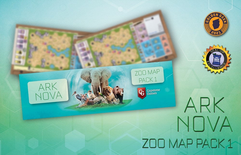 Ark Nova Zoo Map Pack 1 – Toronto Darts & Games
