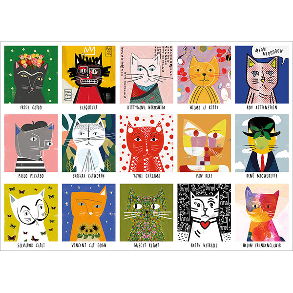 Nia Gould 1000 pcs Art Cats – Toronto Darts & Games