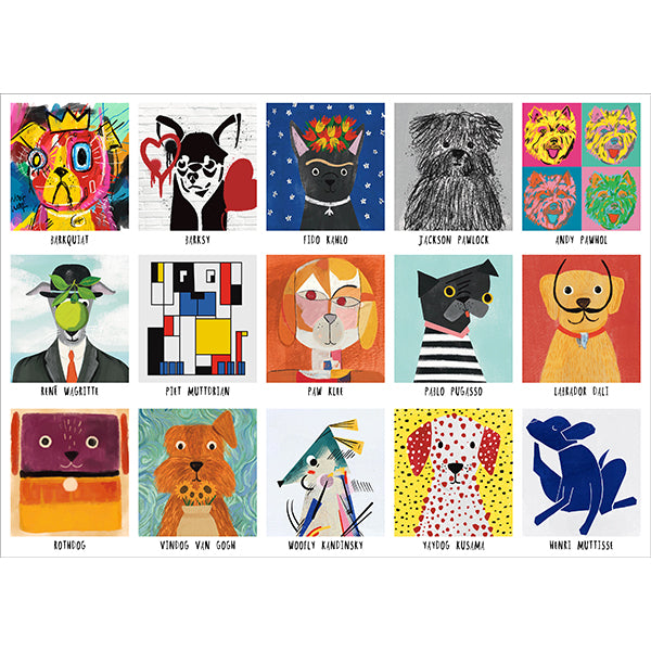 Nia Gould 1000 pcs Art Dogs – Toronto Darts & Games