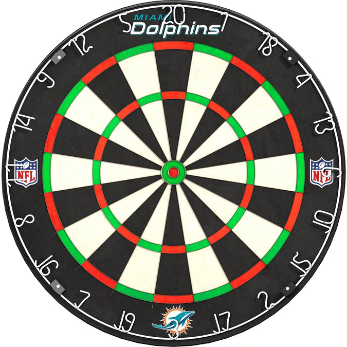 NFL Professional Dartboard Official Licensed - Miami Dolphins – Toronto ...