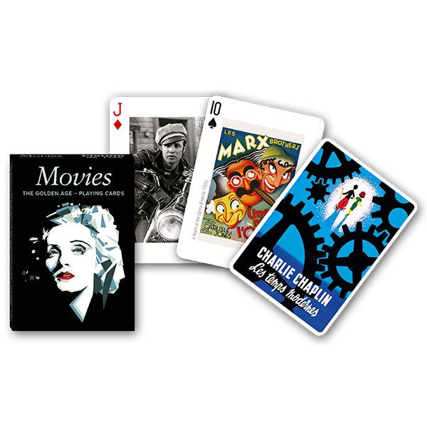 Piatnik Playing Cards: Movies-The Golden Age – Toronto Darts & Games