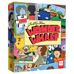 Collector's Puzzle - Bob's Burgers - Greetings From Wonder Wharf 1,000 ...